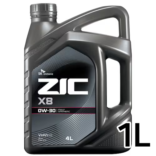 SK엔무브 ZIC X8 0W30 4L [1개] - 에누리 가격비교