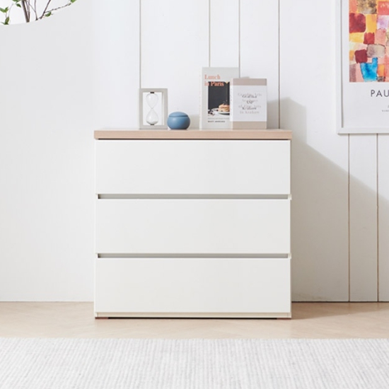 히트가구 F4660 3단 서랍장 800 - 에누리 가격비교