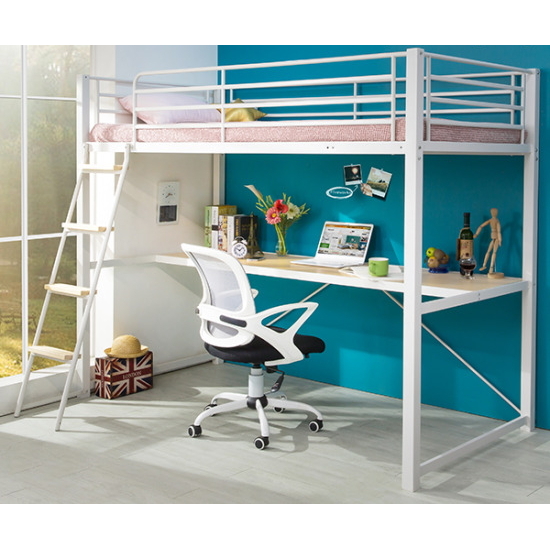 에보니아 토리노 철제 책상형 벙커침대 S [매트별도] - 에누리 가격비교