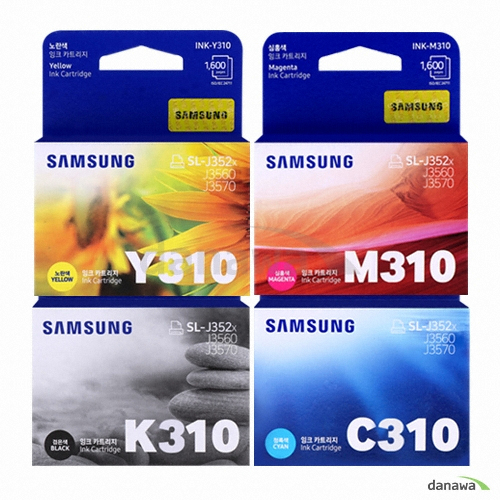 삼성전자 INK-K310, INK-C310, INK-M310, INK-Y310 4색 세트 (정품) : 에누리 가격비교