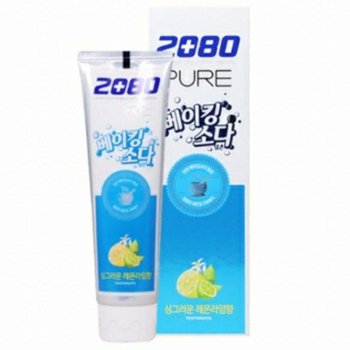 애경 2080 베이킹소다 퓨어치약 레몬라임 120g [7개] : 에누리 가격비교