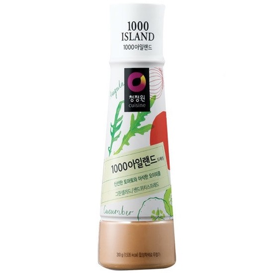 청정원 1000 아일랜드 드레싱 310g [3개] - 에누리 가격비교