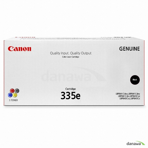 캐논 정품 CRG-335E BK 검정 - 에누리 가격비교