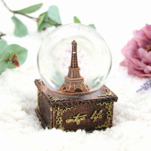 디자인에버 led 무드등 워터볼 멜로디 뮤직박스 - 골드에펠 : 에누리 가격비교