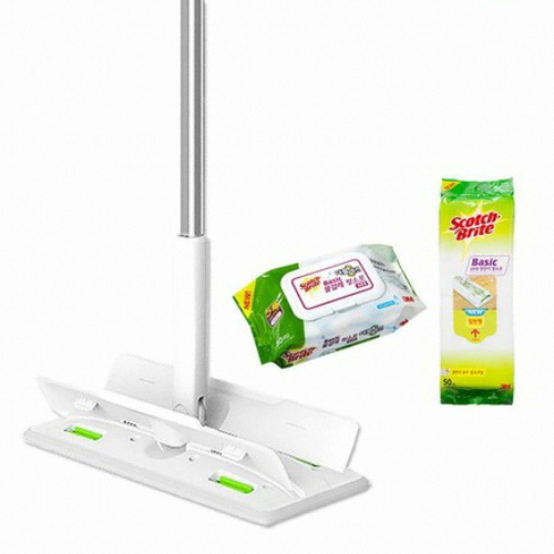 3M 스카치브라이트 올터치 더블액션 막대걸레 표준형[+정전기50매, 물걸레30매] - 에누리 가격비교