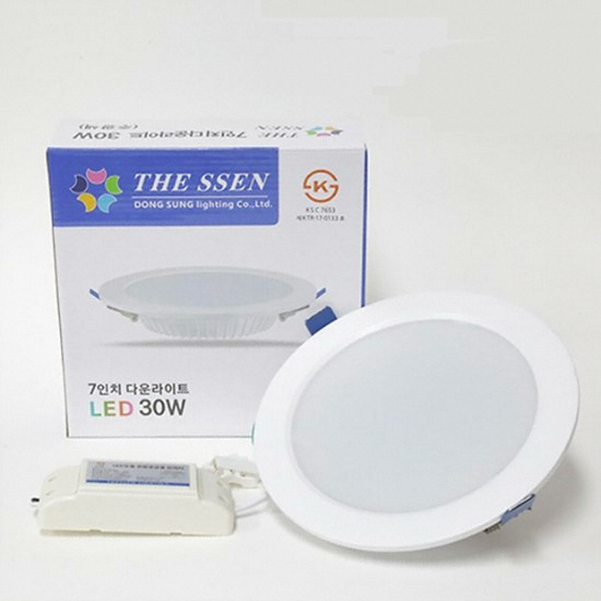 동성조명 더쎈 LED 7인치 다운라이트 30W - 에누리 가격비교