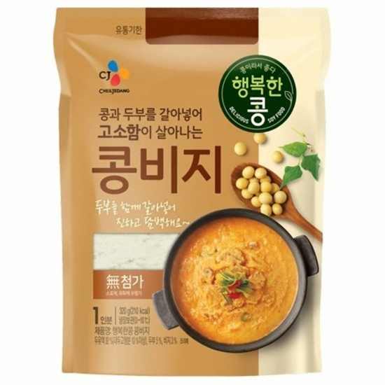 CJ제일제당 행복한콩 콩비지 320g [1개] - 에누리 가격비교