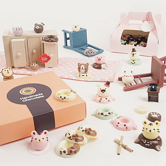 붐스토리 애니멀2단 초콜릿 만들기세트 - 에누리 가격비교