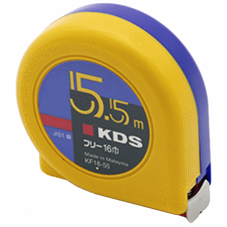 KDS 프리형 수동 줄자 F16-55BP (5.5m) - 에누리 가격비교