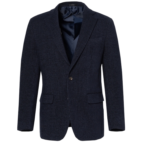 갤럭시라이프스타일 네이비 셔닐 체크 패턴 자켓_GC9811M04R - 에누리 가격비교