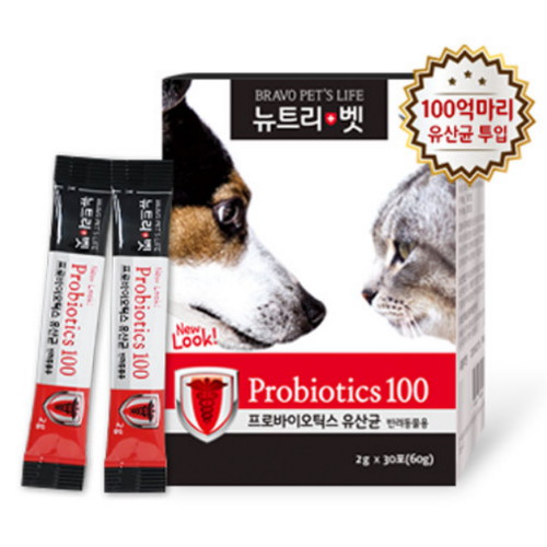 뉴트리벳 유산균 프로바이오틱스 100억 60g (2g x 30p)[1개] - 에누리 가격비교