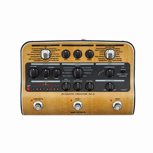ZOOM 줌 AC-3 AC3 어쿠스틱 프리앰프&이펙터 - 에누리 가격비교