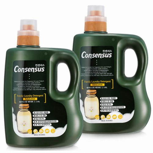 컨센서스 액체세제 1.85L 베이비로션 x2 - 에누리 가격비교