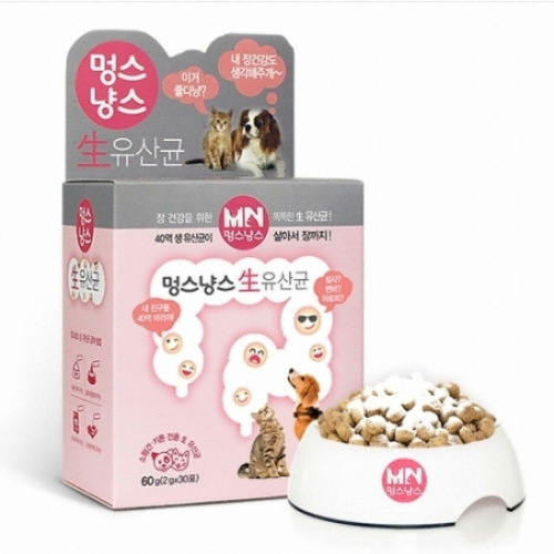 애니힐 멍스냥스 유산균 핑크 60g (2g x 30p) [1개] : 에누리 가격비교