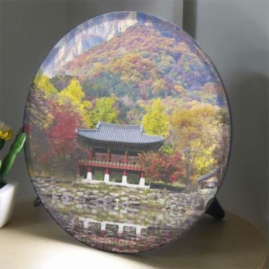 꾸밈 nb286-LED액자 25R 내장산단풍 - 에누리 가격비교