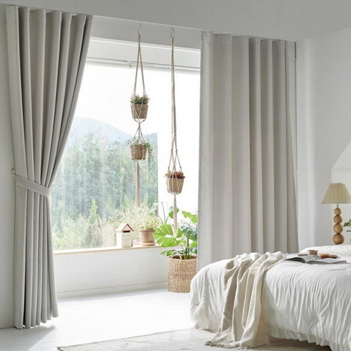 뷰하우스 데이즈 사계절 민자 핀형 원톤 암막커튼 [2장, 중형, 135x230cm] - 에누리 가격비교