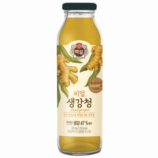 CJ제일제당 백설 리얼 생강청 310ml [3개] : 에누리 가격비교