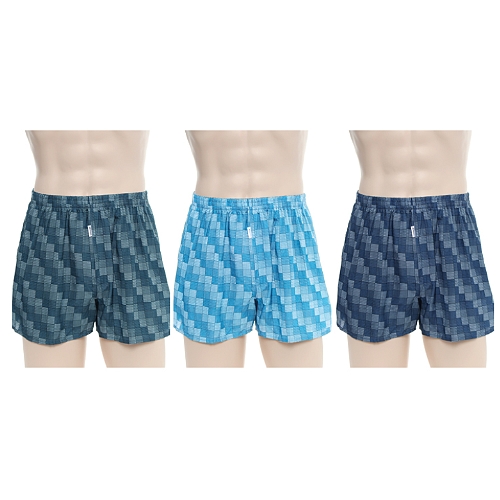 DOSSY 도시 자연인견 그라데이션 트렁크3종세트 D-751 남성트렁크 팬티세트 남자팬티 - 에누리 가격비교