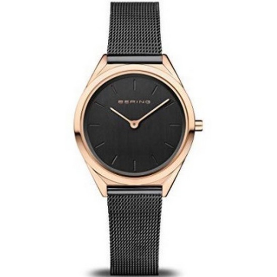 BERING Time Unisex Slim Watch 17031-166 31MM Case Ultra Slim Collection ...