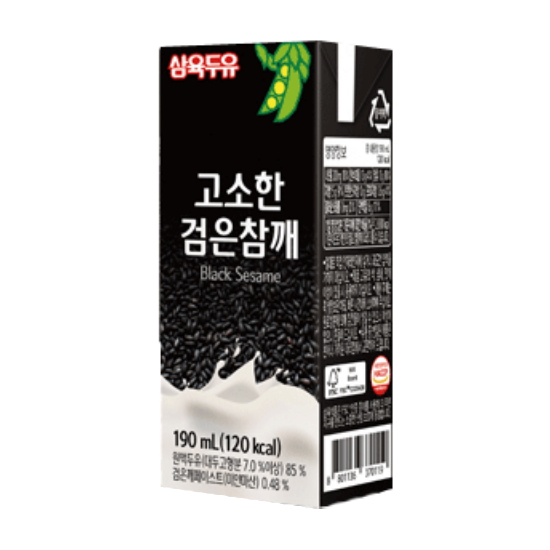삼육식품 고소한 검은참깨 두유 190ml [72개] - 에누리 가격비교