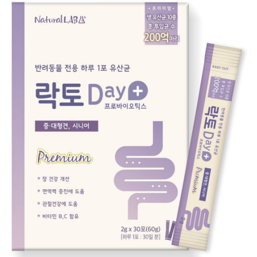 굿데이 락토데이 프로바이오틱스 중대형견 시니어용 60g (2g x 30p) [1개] - 에누리 가격비교