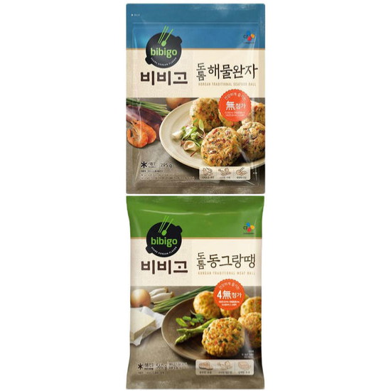 CJ제일제당 비비고 동그랑땡 560g x 2개 + 해물완자 510g x 2개 - 에누리 가격비교