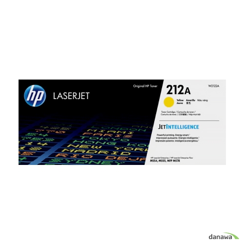 HP 정품 212A (W2122A) 노랑 - 에누리 가격비교