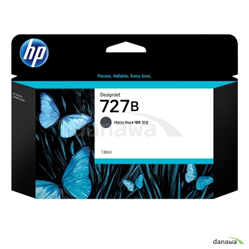 HP 정품 727B (3WX13A) 매트검정 - 에누리 가격비교