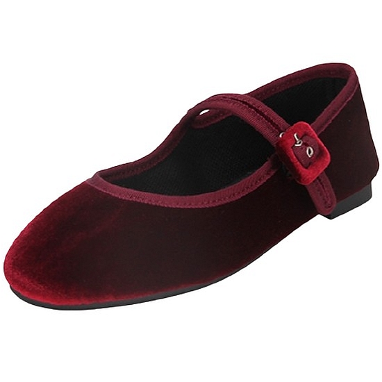 바바라 여성 벨벳 메리제인 몰드 플랫_DIE542 - 에누리 가격비교