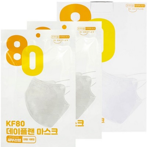 데이플랜 마스크 KF80 대형 [60개] - 에누리 가격비교