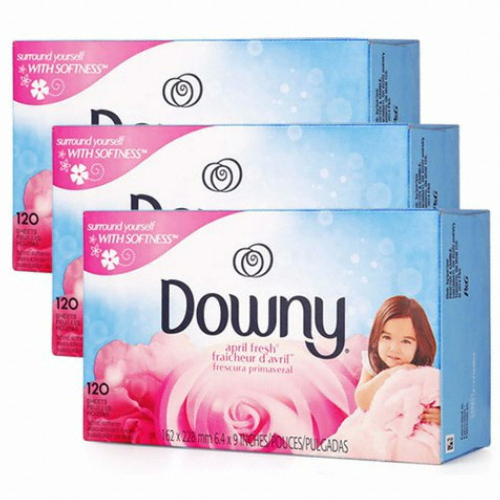 P&G 다우니 드라이시트 에이프릴 후레쉬 120매[3팩] - 에누리 가격비교