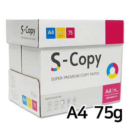 UPM S-COPY A4 75g [2,500매] - 에누리 가격비교