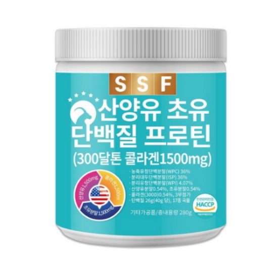 순수식품 산양유 초유 단백질 프로틴 280g [6개] - 에누리 가격비교