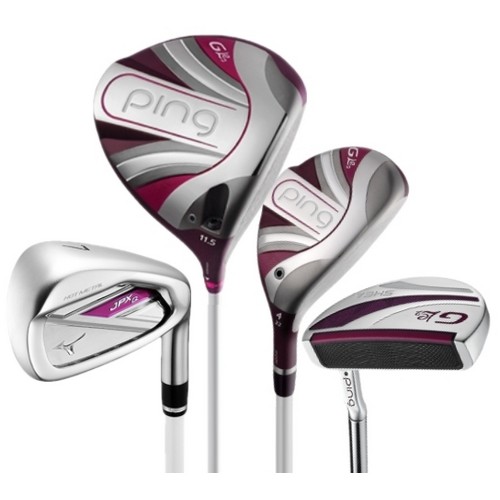 핑 GLE2 + 미즈노 JPX Q 조합 여성용 조합 풀세트 [10개 카본 정품] : 에누리 가격비교