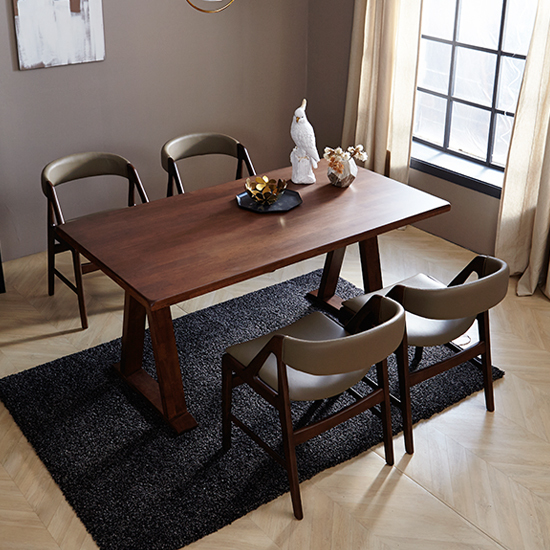 베스트리빙 카멜 아슬란 원목 식탁 1600 [의자4개] - 에누리 가격비교