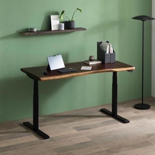 디포코 리낙B 3스텝 듀얼모터 우드슬랩 모션 스탠딩 책상 [160x69cm] : 에누리 가격비교