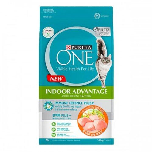 네슬레퓨리나 퓨리나 원(ONE) 1세이상 실내묘용 인도어 [1.4kg x 4개] : 에누리 가격비교