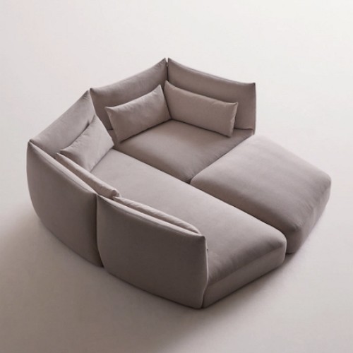 알로소 케렌시아 3모듈라운지 기능성 노르딕 패브릭 소파 4인용 [스툴포함] - 에누리 가격비교