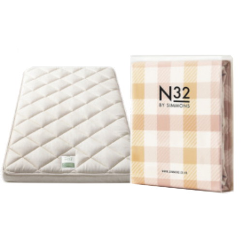 시몬스 N32 레귤러 토퍼 매트리스 11cm+체크슬리브[슈퍼싱글 SS] - 에누리 가격비교