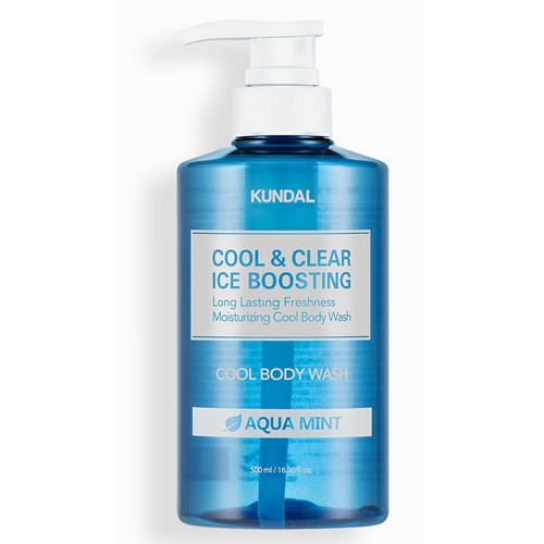 쿤달 쿨 앤 클리어 아이스 부스팅 쿨 바디워시 아쿠아민트 500ml [1개] - 에누리 가격비교