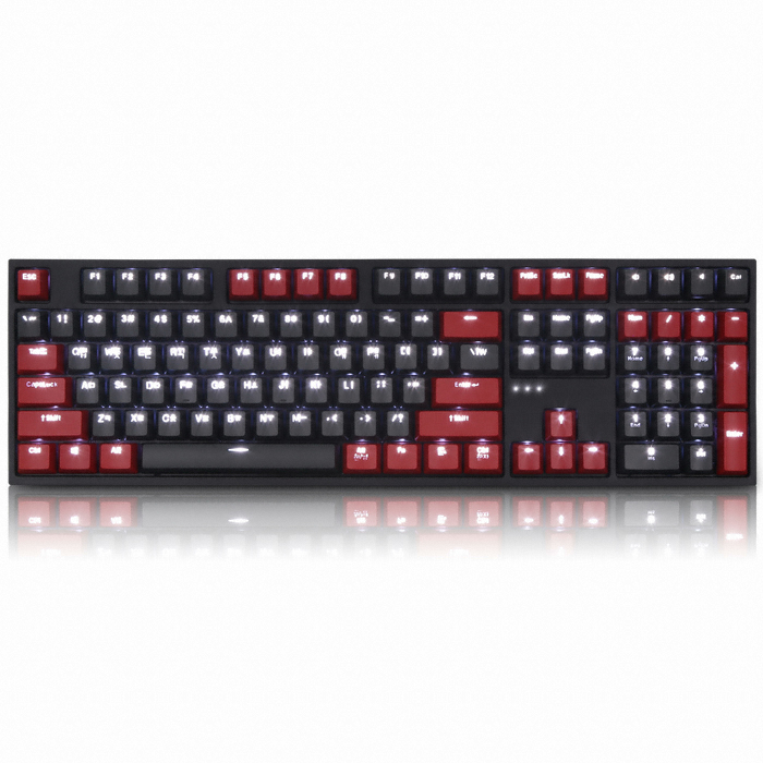 콕스 CK108 레드/다크그레이 게이트론 LED 게이밍 기계식 [S1, 녹축] - 에누리 가격비교