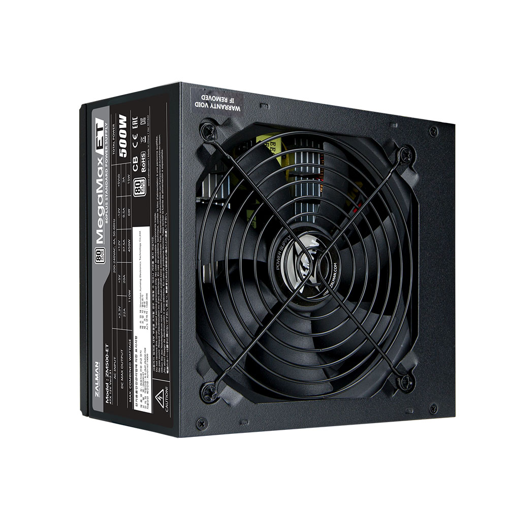 잘만 MegaMax ET 500W 80PLUS스탠다드 : 에누리 가격비교
