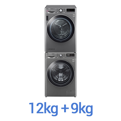 LG전자 트롬 F12VVA + RH9VV [상단설치키트 포함] - 에누리 가격비교