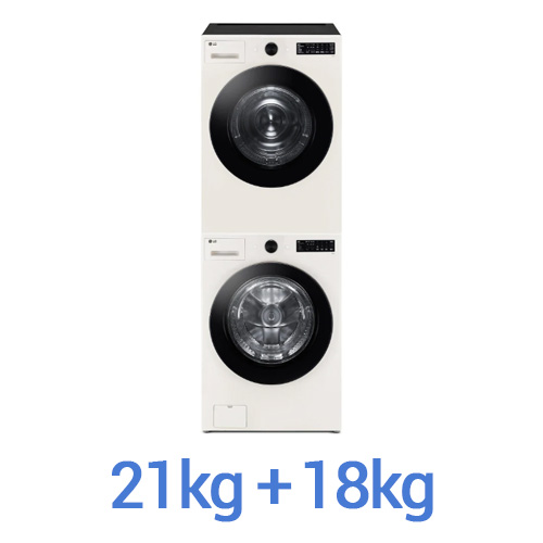 LG전자 트롬 오브제컬렉션 FG21EN + RG18EN [상단설치키트 포함] : 에누리 가격비교