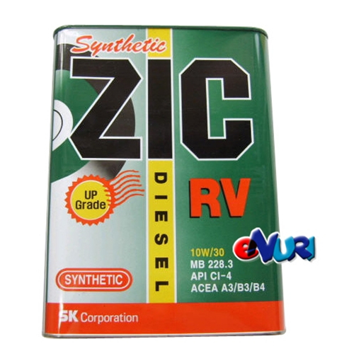 SK엔무브 ZIC RV 10W30 6L[1개] - 에누리 가격비교