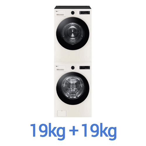 LG전자 트롬 오브제컬렉션 FG19EN + RG19EN [상단설치키트 포함] - 에누리 가격비교