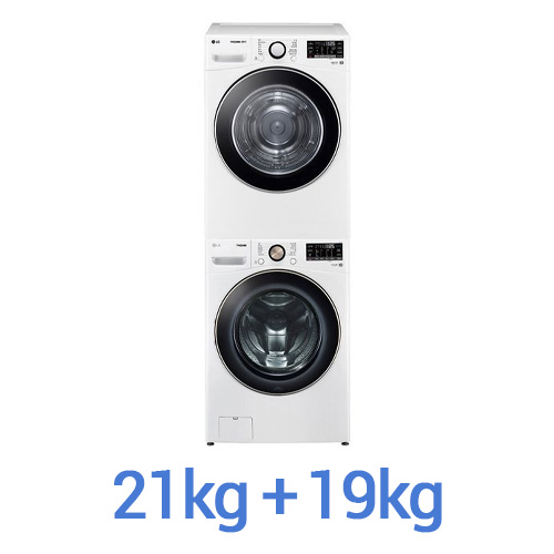 LG전자 트롬 F21WDLP + RH19WTWN [상단설치키트 포함] - 에누리 가격비교