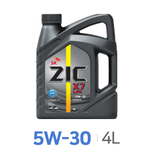 SK엔무브 ZIC X7 LPG 5W30 4L [1개] - 에누리 가격비교