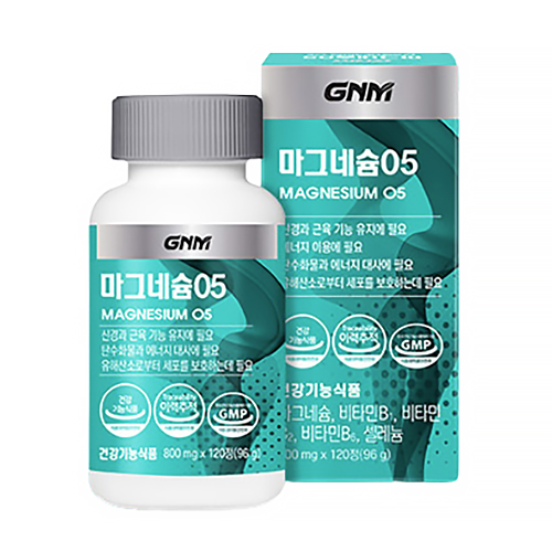GNM자연의품격 마그네슘 05 120정 [6개] - 에누리 가격비교