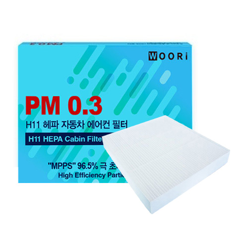 우리 PM0.3 H11 헤파 자동차 에어컨 필터 WW102 [1개] - 에누리 가격비교